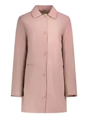 Max Mara Single-breasted Coat - Pink