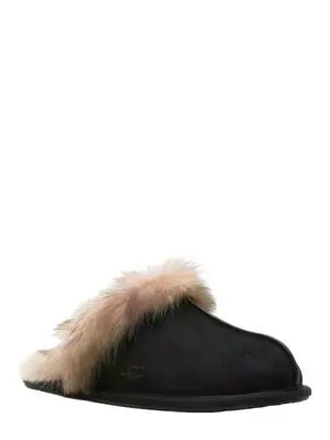 UGG UGG Shearling Trimmed Slip-On Slippers