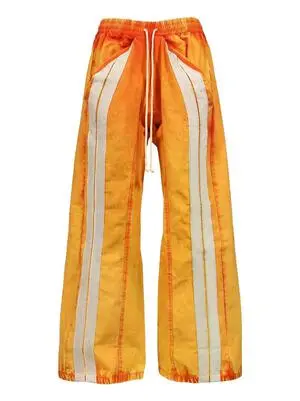 RRR123 Trappist Side-stripe Trousers - Orange