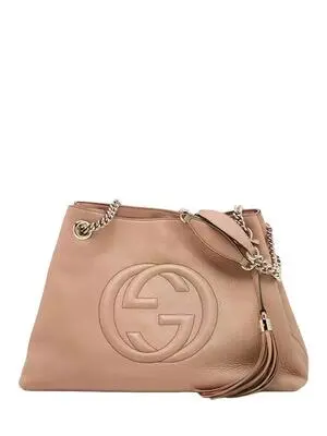 Gucci Soho Chain Tote Bag - Neutrals