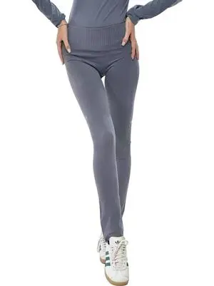 Off-White Logo-print Seamless Leggings - Grey
