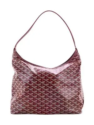 Goyard Boheme Coated Canvas Hobo Bag - Red