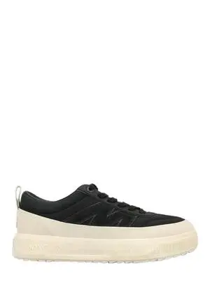 Moncler Altive Nubuck & Suede Trainers - Black