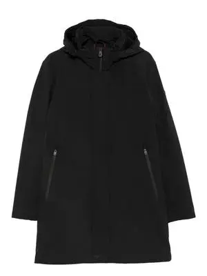 Peuterey Albali Kpr Grs 03 Hooded Coat - Black