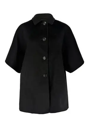 Gucci Gg Reversible Coat - Black