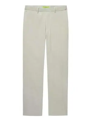 Shanghai Tang Seersucker Tailored Trousers - Neutrals