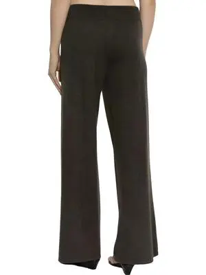 LISA YANG Sofi Cashmere Drawstring Trousers - Brown