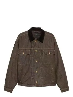 7 FOR ALL MANKIND 7 For All Mankind Corduroy Collar Denim Jacket