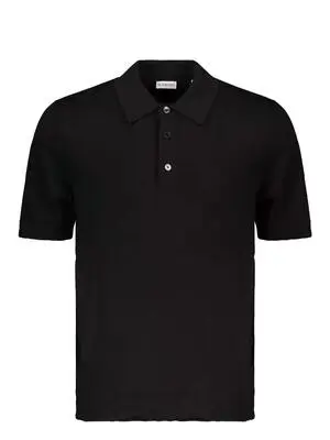 Burberry Short-sleeved Polo Shirt - Black