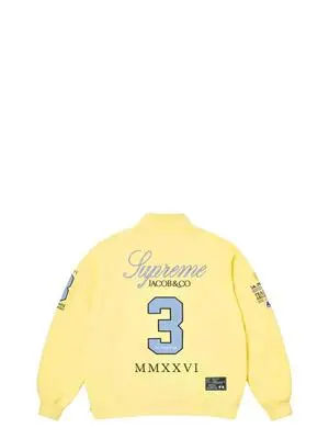 Supreme X La Martina X Jacob & Co Zip-up Sweatshirt - Yellow
