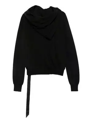 Rick Owens Mountain Zip-up Hoodie - Black