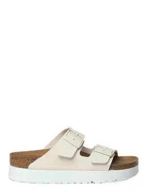 BIRKENSTOCK Arizona Flex Platform Sandals - Neutrals