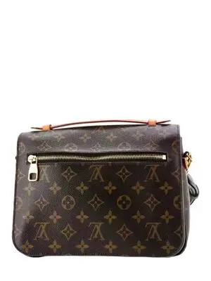 LOUIS VUITTON Monogram Canvas Pochette Metis Crossbody Bag - Brown