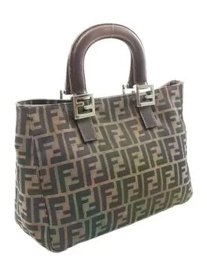 Fendi 2000s Zucca Tote Bag - Brown