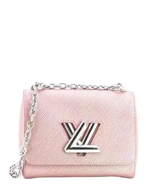 LOUIS VUITTON Twist Handbag Epi Leather Pm Crossbody Bag - Pink