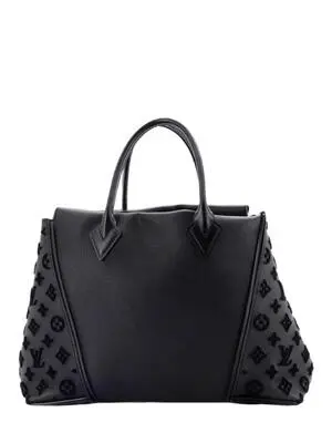 LOUIS VUITTON W Cuir Orfevre And Veau Cachemire Gm Tote Bag - Black