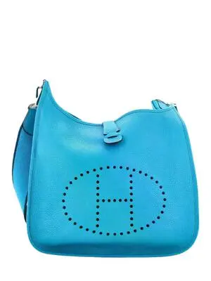Hermès Evelyne Gm Bag - Blue