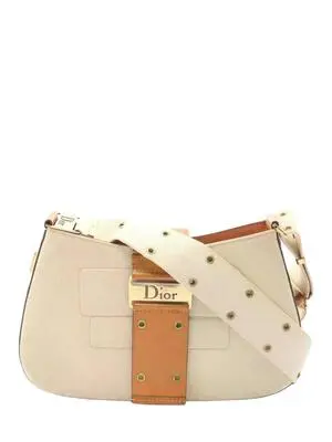 Dior 2000s Street Chic Columbus Shoulder Bag - Neutrals