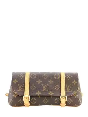 LOUIS VUITTON Monogram Canvas Belt Bag - Brown