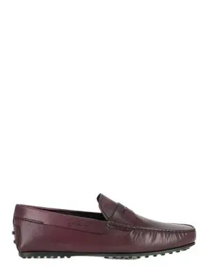 TOD'S Gommino Penny Loafers - Red