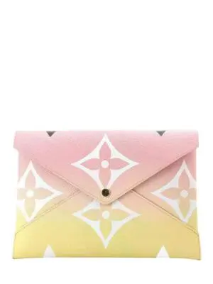 LOUIS VUITTON Kirigami Pochette Monogram Giant Gm Pouch - Pink