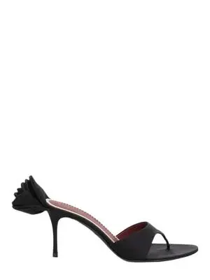 MAGDA BUTRYM Magda Butrym Floral Detail Stiletto Sandals