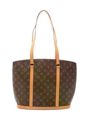LOUIS VUITTON Monogram Canvas Babylon Tote Bag - Brown