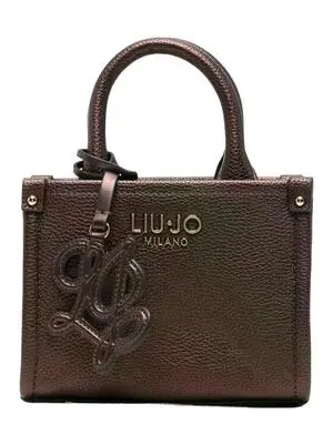 Liu Jo Logo Plaque Tote Bag - Brown