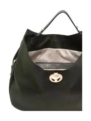 Liu Jo Logo Plaque Studded Tote Bag - Green