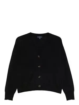 Soeur V-neck Button-fastening Cardigan - Black