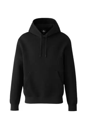 Mackage Kolton-zz Double-face Jersey Logo Hoodie - Black