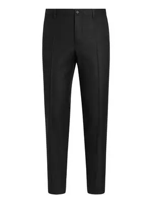 Dolce & Gabbana Viscose Trousers - Black