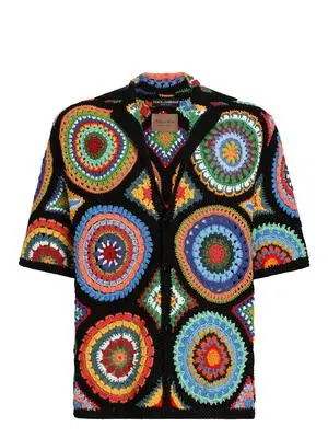 Dolce & Gabbana Crochet Shirt - Multicolor