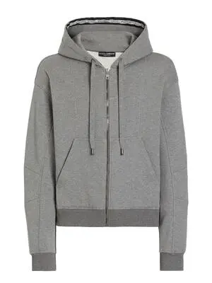 Dolce & Gabbana Cotton Zip-up Hoodie - Multicolor