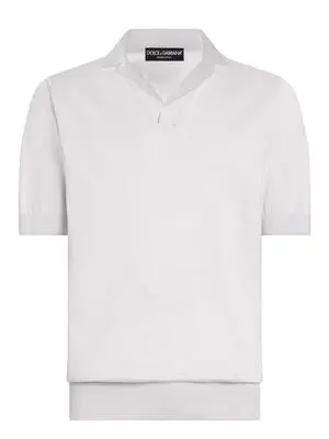 Dolce & Gabbana Polo M/corta - Grey