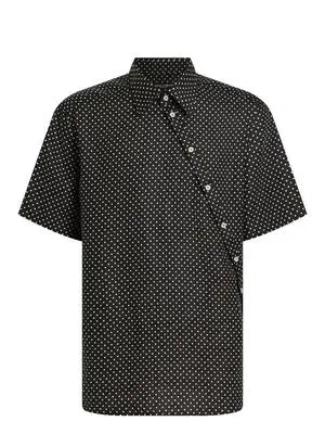 Dolce & Gabbana Polka Dot-print Linen Shirt - Multicolor