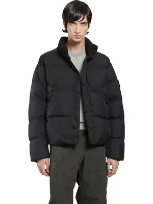 Stone Island 4100109 Crinkle Reps Down Jacket - Black