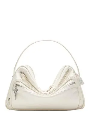 Acne Studios Acne Studios Cameroon Leather Shoulder Bag Cream