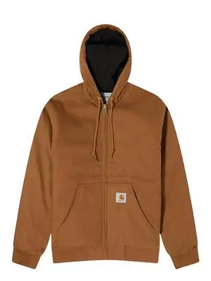 Carhartt Work In Progress Active Hooded Jacket - Brown