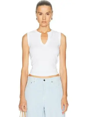 FLORE FLORE Iman Tank Top - White