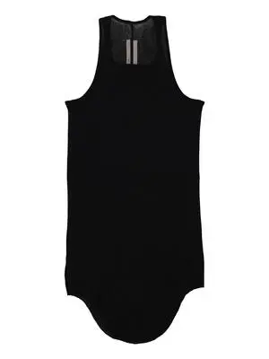 Rick Owens Basic Rib Tank Top - Black