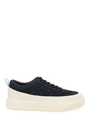 Moncler Suede And Nabuk Leather "altive" Sneakers - Black