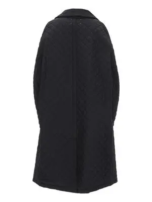 MAISON MARGIELA Quilted Coat - Black