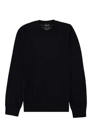 Giorgio Armani Virgin Wool Pullover - Blue