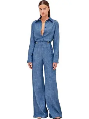 Alexis Jadie Top - Chambray