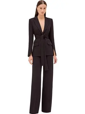 Alexis Rex Pant Wide-leg Tailored Trousers - Black