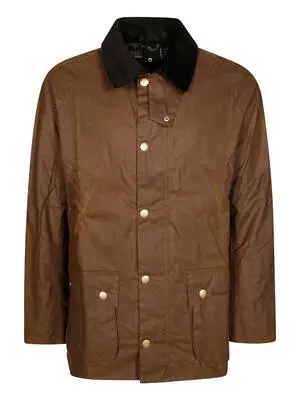 Barbour Ashby Waxed Jacket - Marrone