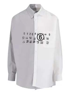 MAISON MARGIELA Mm6 Maison Margiela Modern Cotton-Blend Shirt For Men