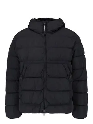 C.P. COMPANY C.P. Company Hooded Utility Jacket With Adjustable Fit