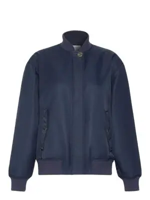Sportmax Quilted Bomber Jacket - Blu
